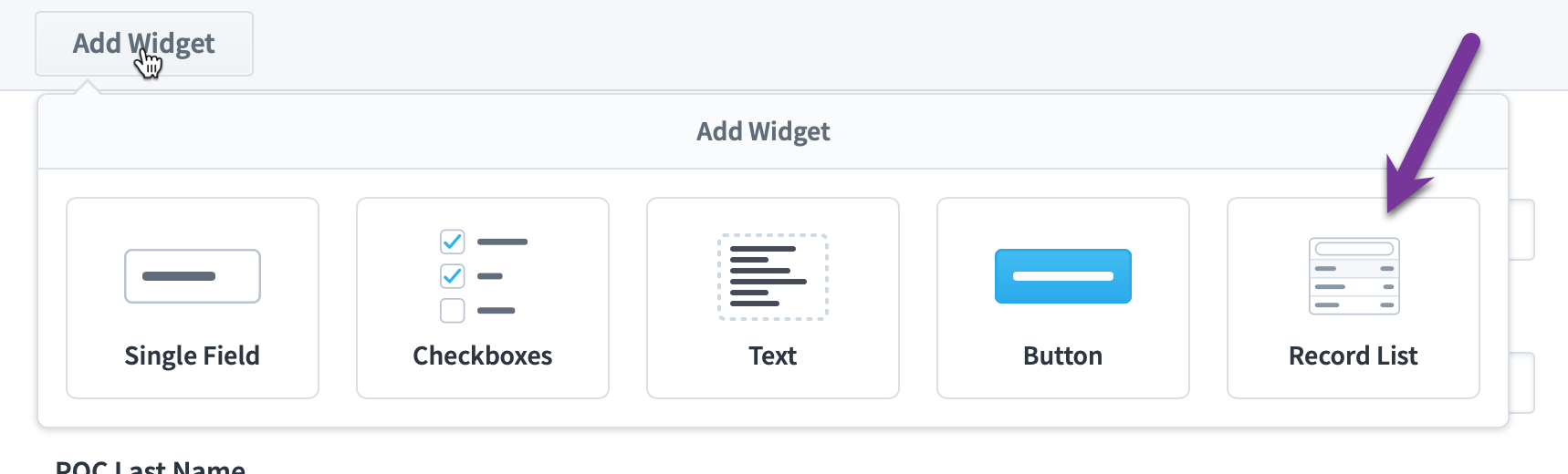 Record List Widgets – Spider Strategies Support